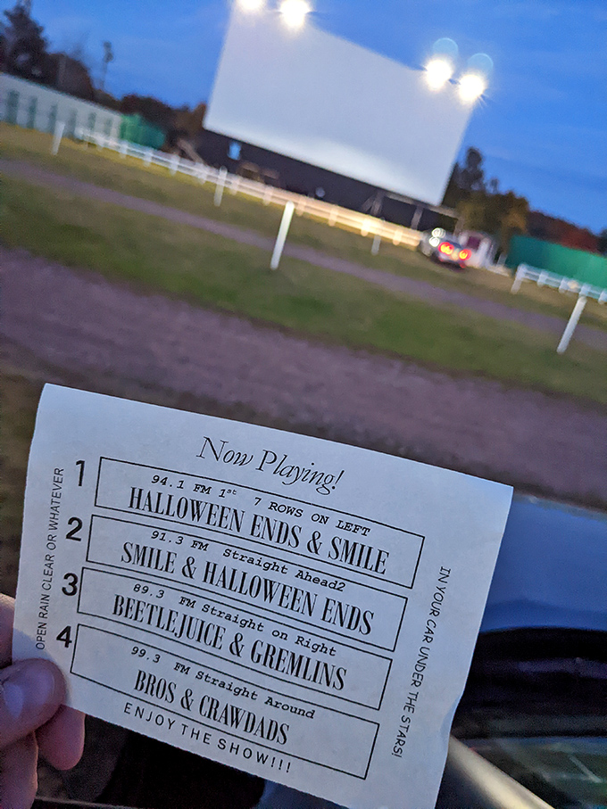 This unassuming ticket stub is your passport to an increasingly rare experience &ndash; authentic American entertainment under open skies.