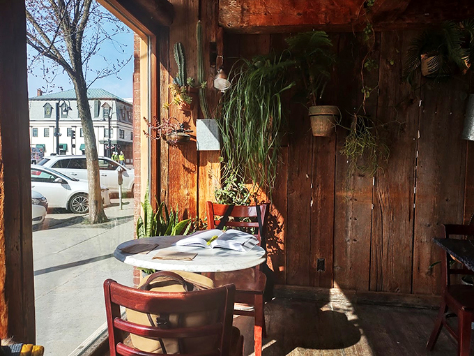 The perfect perch for people-watching or pretending you're the protagonist in your own indie film. Just add a steaming mug and you're set!