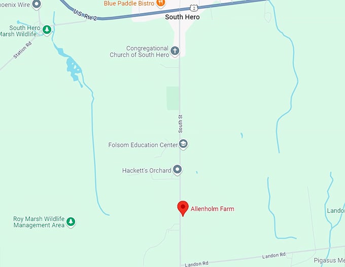 16. allenholm farm map