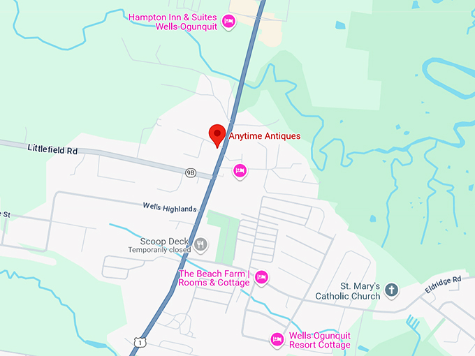 16. anytime antiques map