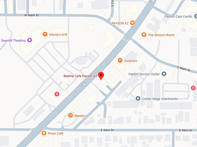 16. beeline cafe payson az map