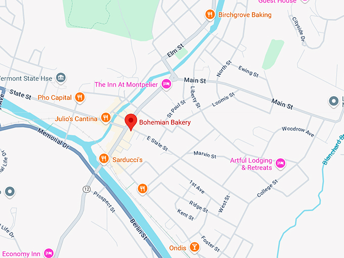 16. bohemian bakery map