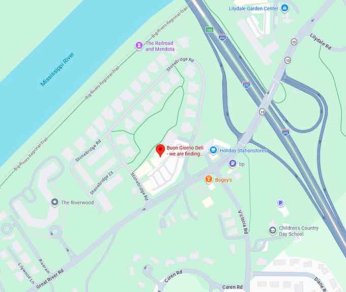 16. buon giorno deli map