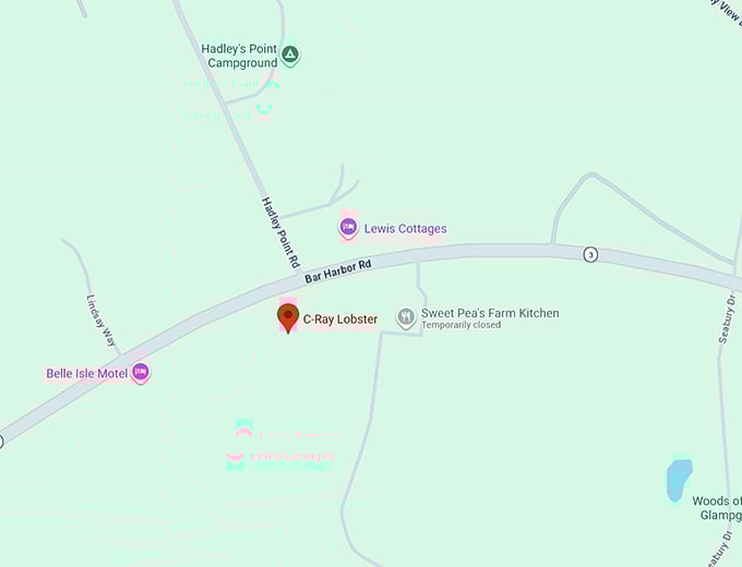 16. c ray lobster map
