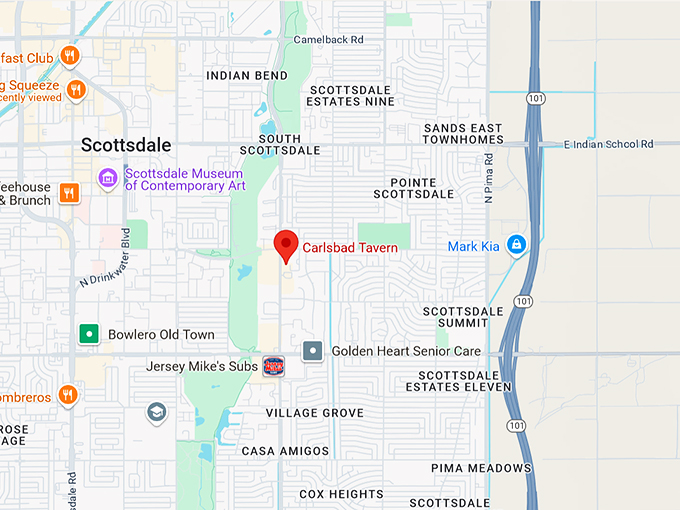 16. carlsbad tavern map