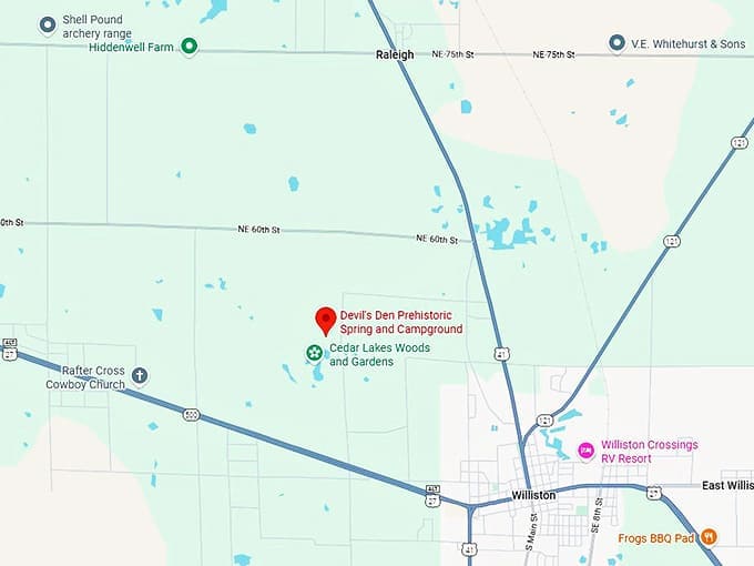 16. devil's den prehistoric spring and campground map1