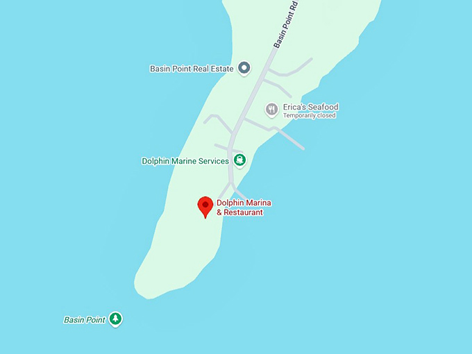 16. dolphin marina & restaurant harpswell, me map