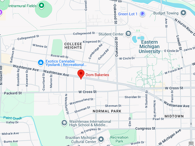 16. dom bakeries map