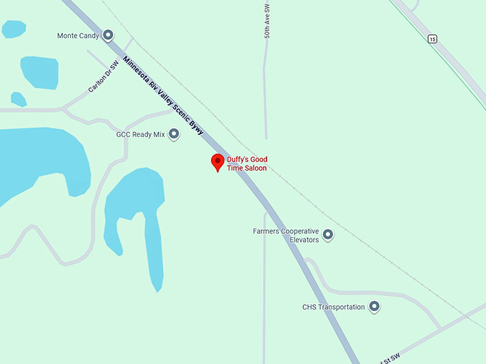 16. duffy’s good time saloon map