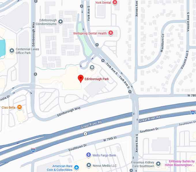 16. edinborough park map