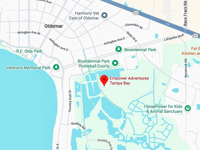16. empower adventures tampa bay map