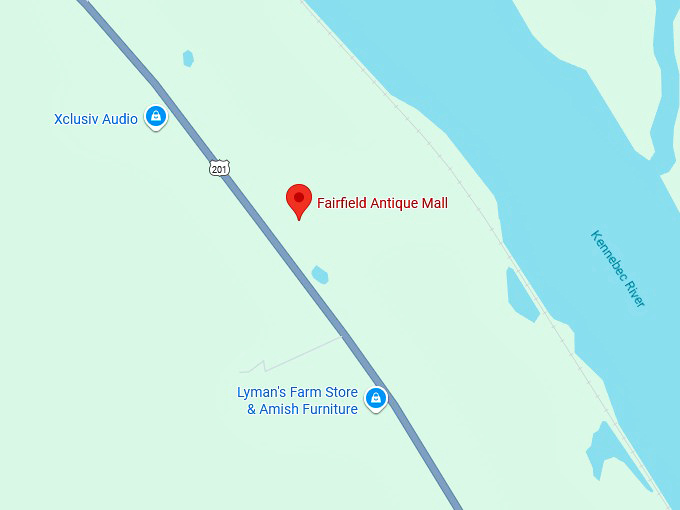 16. fairfield antique mall map
