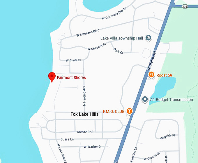 16. fairmont shores map