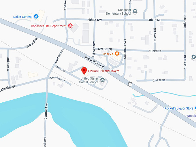 16. florio&rsquo;s tavern map