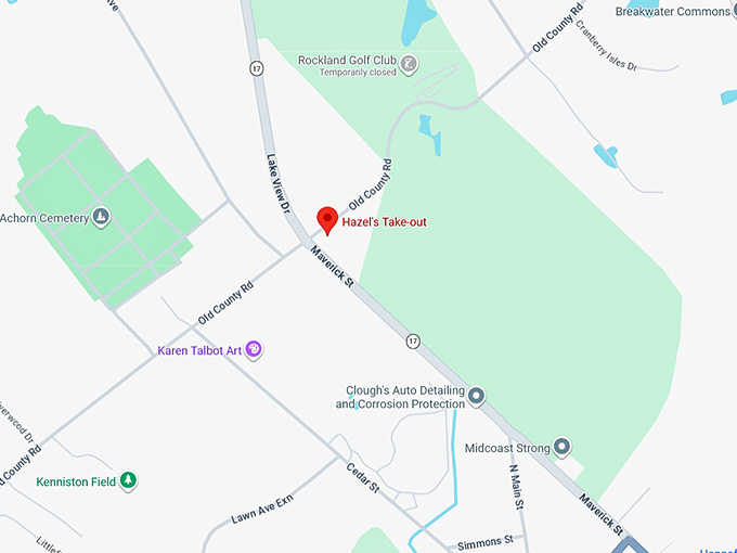 16. hazel's take out map