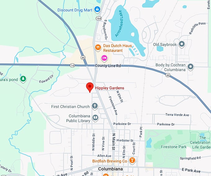 16. hippley gardens map