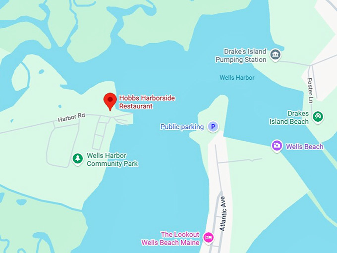 16. hobbs harborside restaurant map