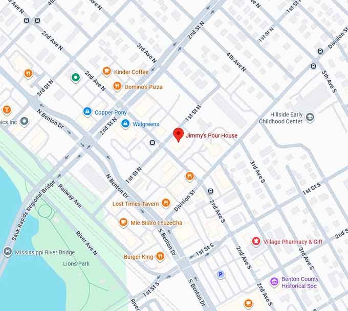 16. jimmy&rsquo;s pour house map