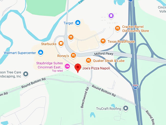 16. joe&rsquo;s pizza map