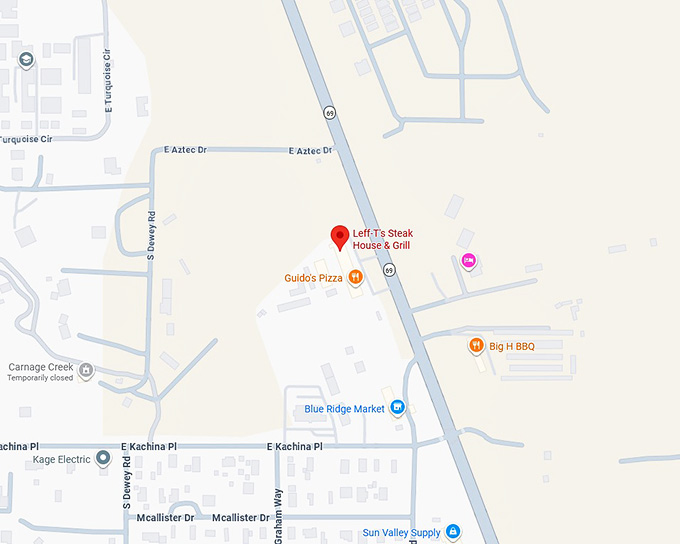 16. leff t&rsquo;s steak house & grill map