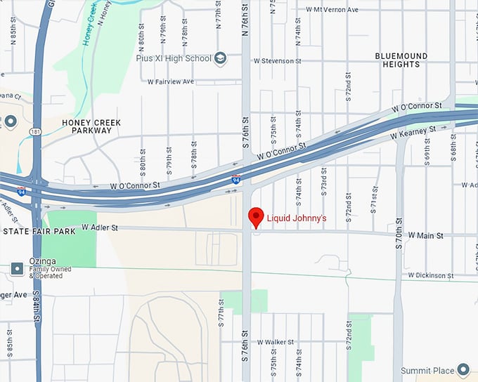 16. liquid johnny&rsquo;s map