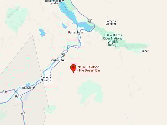 16. nellie e saloon the desert bar map