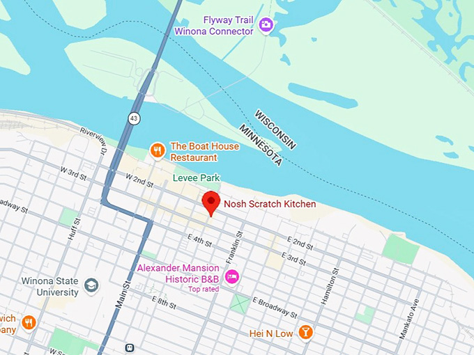 16. nosh scratch kitchen map