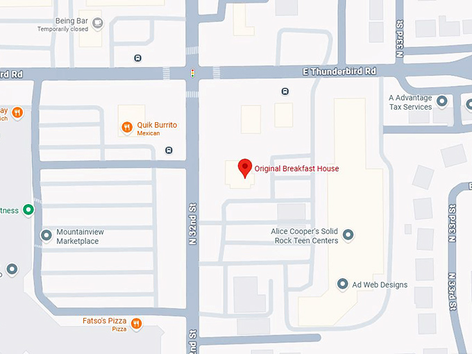 16. original breakfast house map