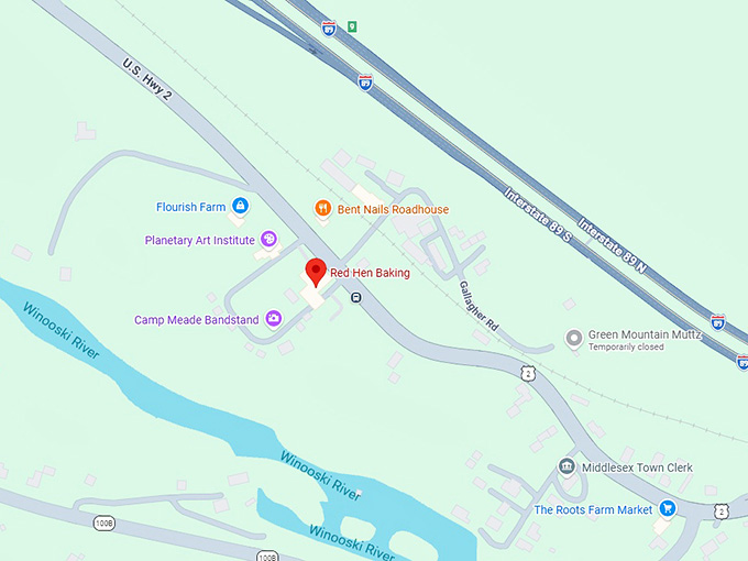 16. red hen baking map