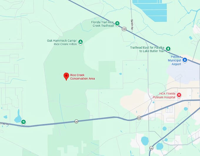 16. rice creek conservation area map