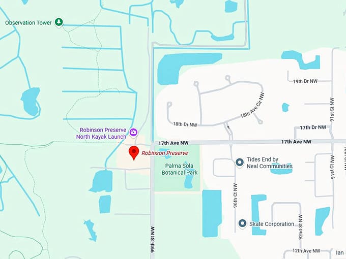 16. robinson preserve map