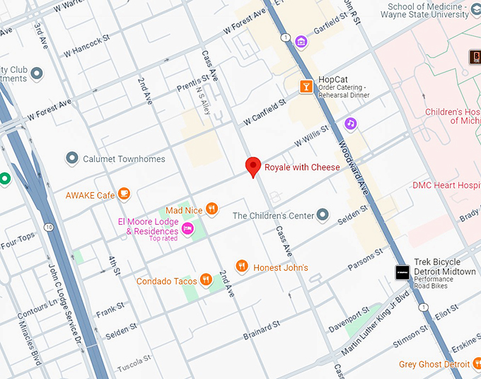 16. royale with cheese map