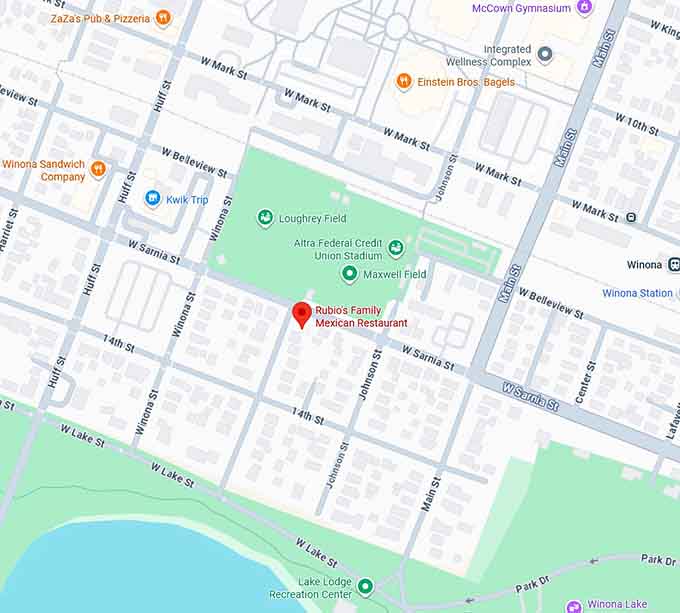 16. rubio&rsquo;s family mexican restaurant map