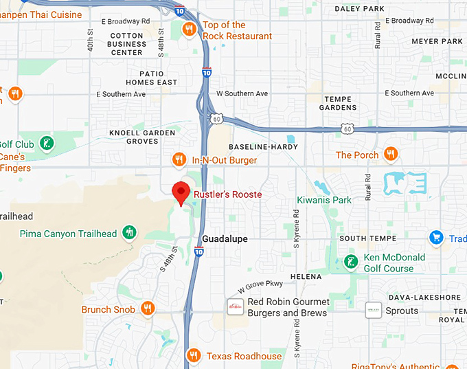 16. rustler’s rooste map