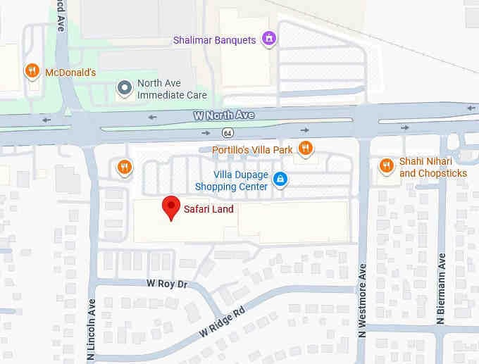 16. safari land map result