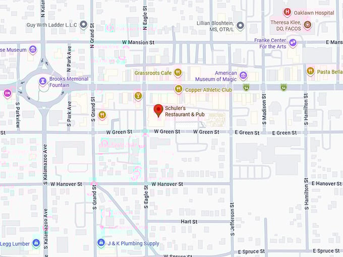 16. schuler's restaurant & pub map