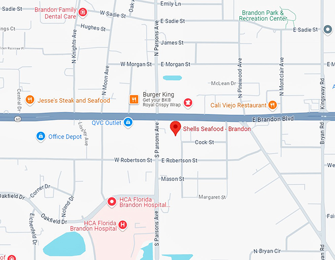 16. shells seafood map