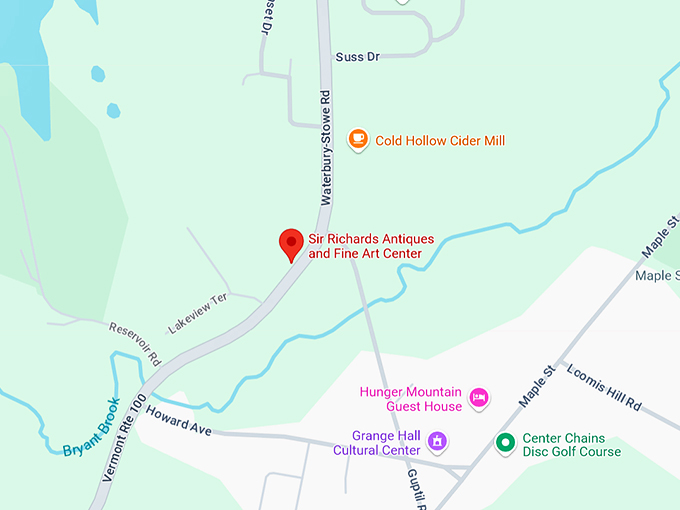 16. sir richards antiques and fine art center map