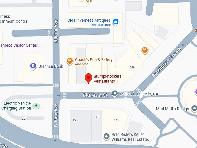 16. stumpknockers restaurants map