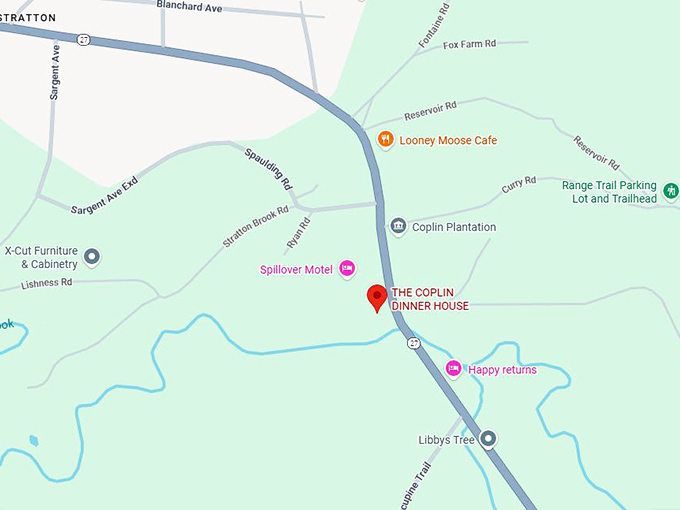 16. the coplin dinner house map