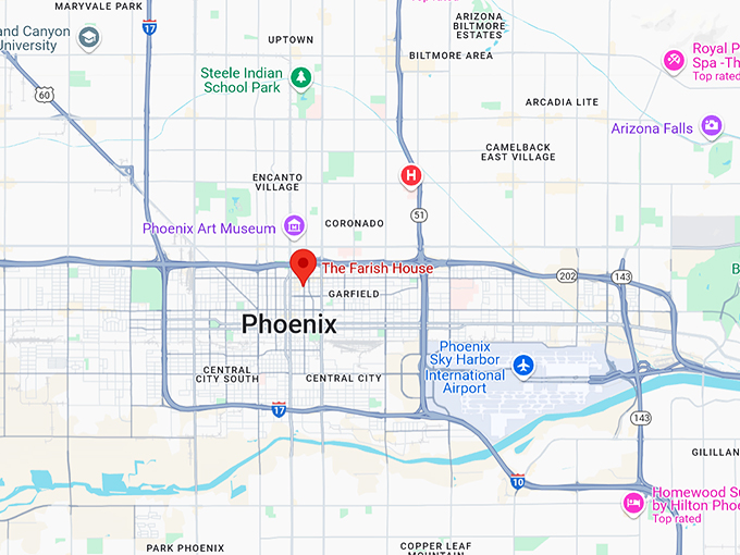 16. the farish house map
