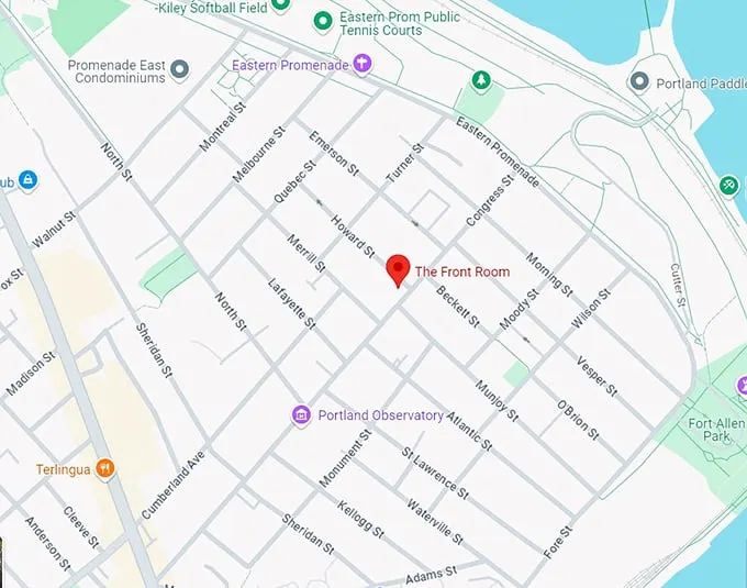 16. the front room map