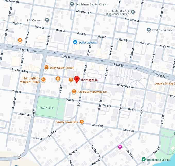 16. the magnolia map