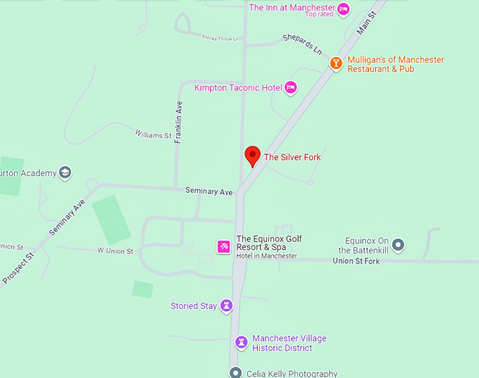 16. the silver fork map