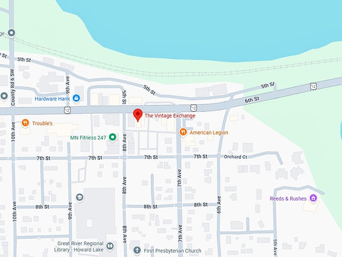 16. the vintage exchange map