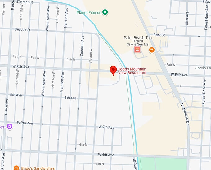 16. todds mountain view restaurant map