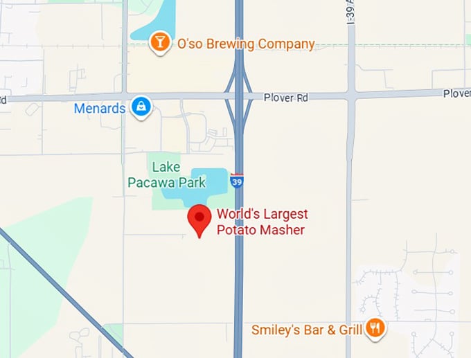 16. world&rsquo;s largest potato masher map