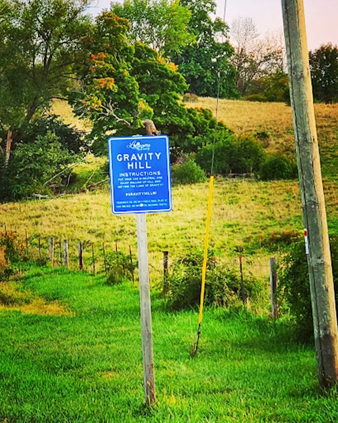 Defying physics or fooling the eye? This quirky spot in Shullsburg will have you questioning everything you learned in science class.