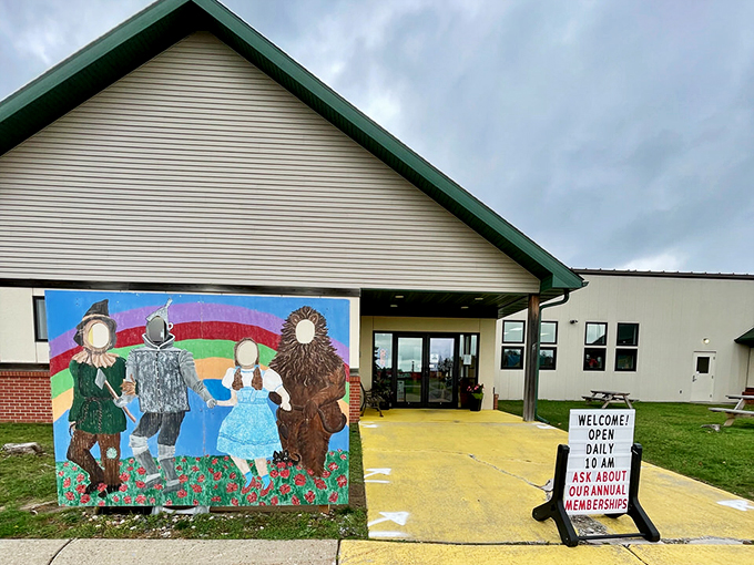 Somewhere over the rainbow? Nope, just Grand Rapids! This quaint abode holds more magic than a twister full of Munchkins.