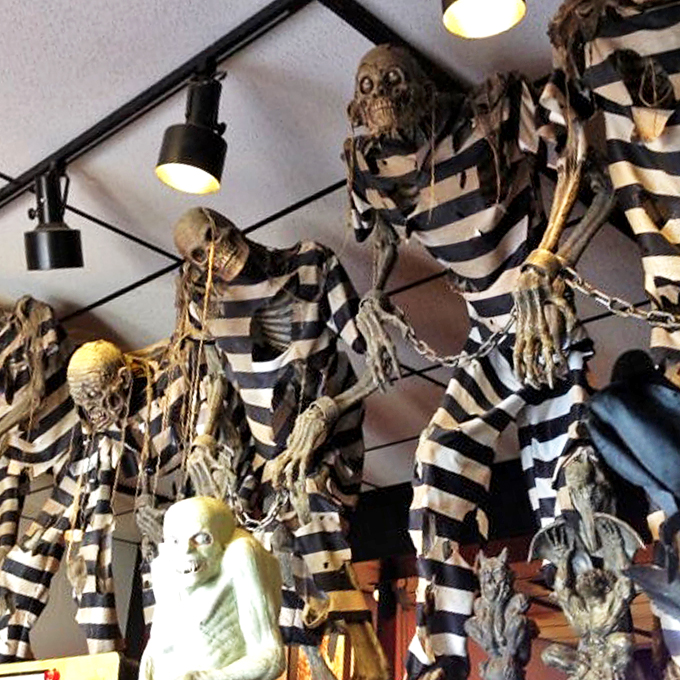 Stripes are in this season... if you're into the whole 'prisoner of yesteryear' look. Fashion victims, indeed!